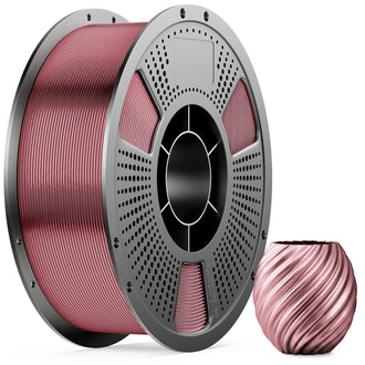 UJOYBIO Metal PLA 3D Printing Filament 1.75 mm 1KG– Metallic Shine, Fa
